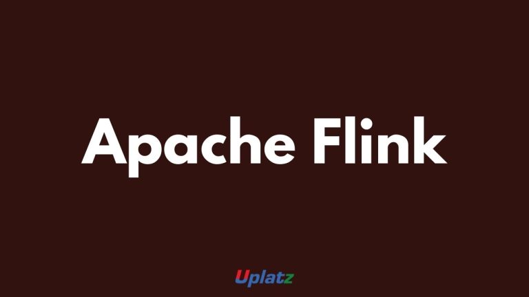 Apache Flink Pocket Book | Uplatz Blog