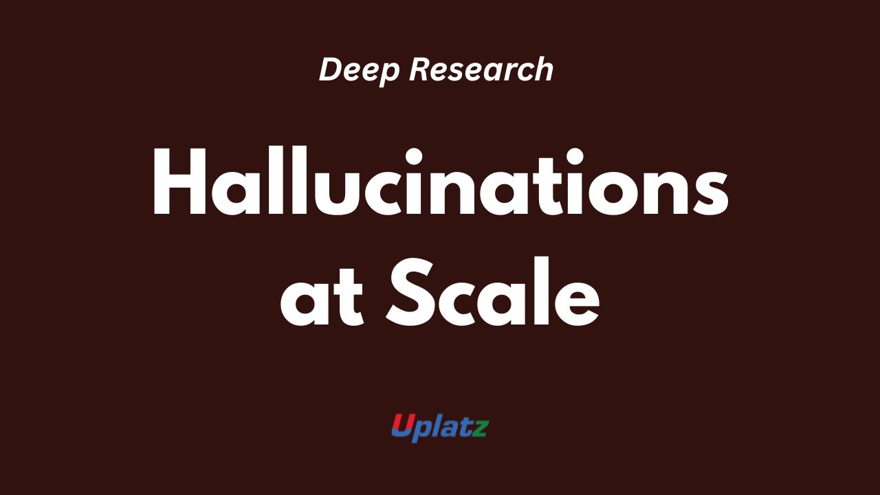 Hallucinations at Scale: A Framework for Enterprise Auditing of AI Outputs | Uplatz Blog