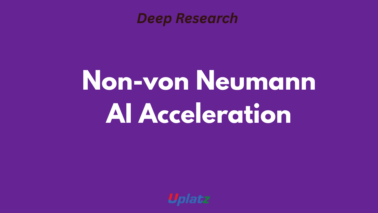 In-Memory Computing: A Non-von Neumann Paradigm for Next-Generation AI Acceleration | Uplatz Blog