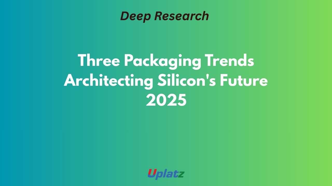 The Next Epoch of Silicon: How Three Advanced Packaging Trends are Architecting the Future of ...
