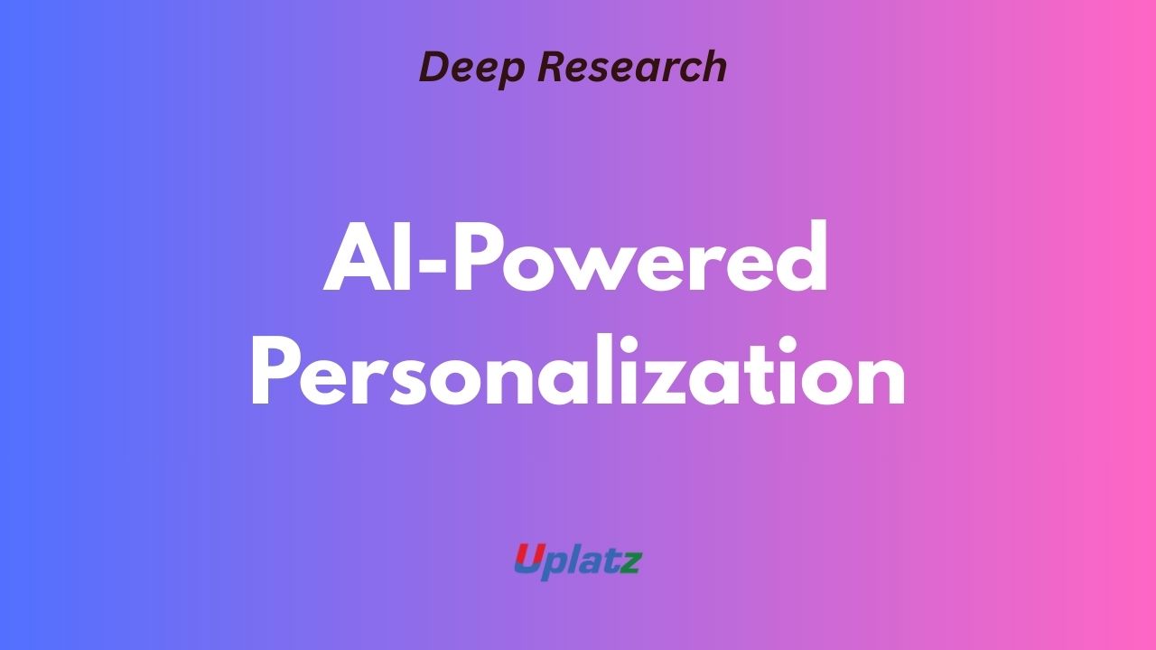 The Individualized Stream: Navigating the Landscape of AI-Powered ...