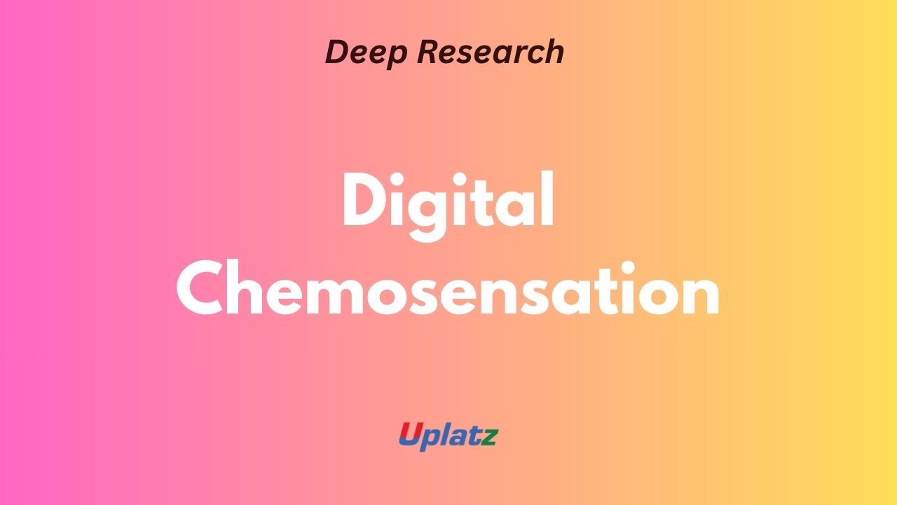 Digital Chemosensation: The Convergence of Sensors, AI, and Biology in ...
