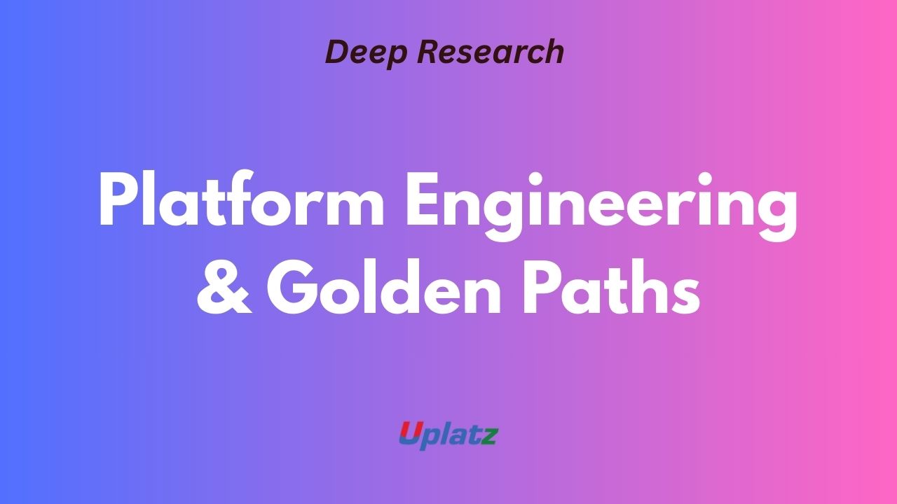 The Platform Engineering Mandate: Architecting Developer Velocity with ...