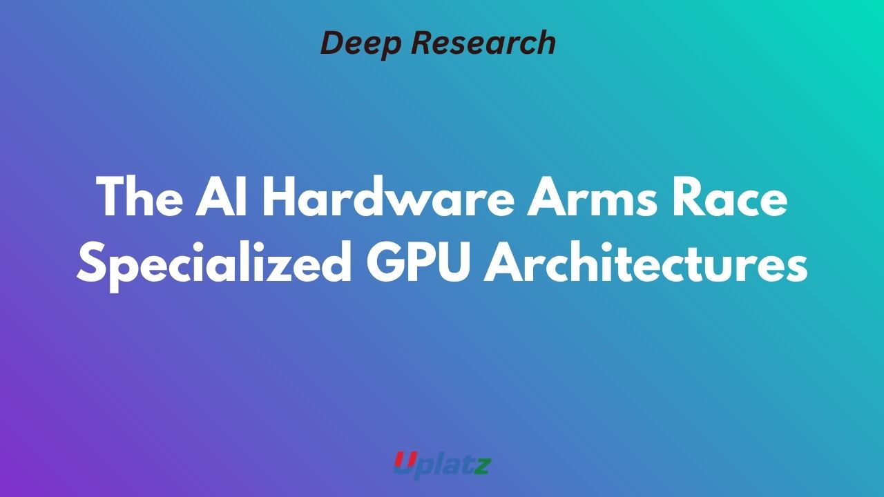 The Architectural Arms Race: An In-Depth Analysis of Specialized GPU ...
