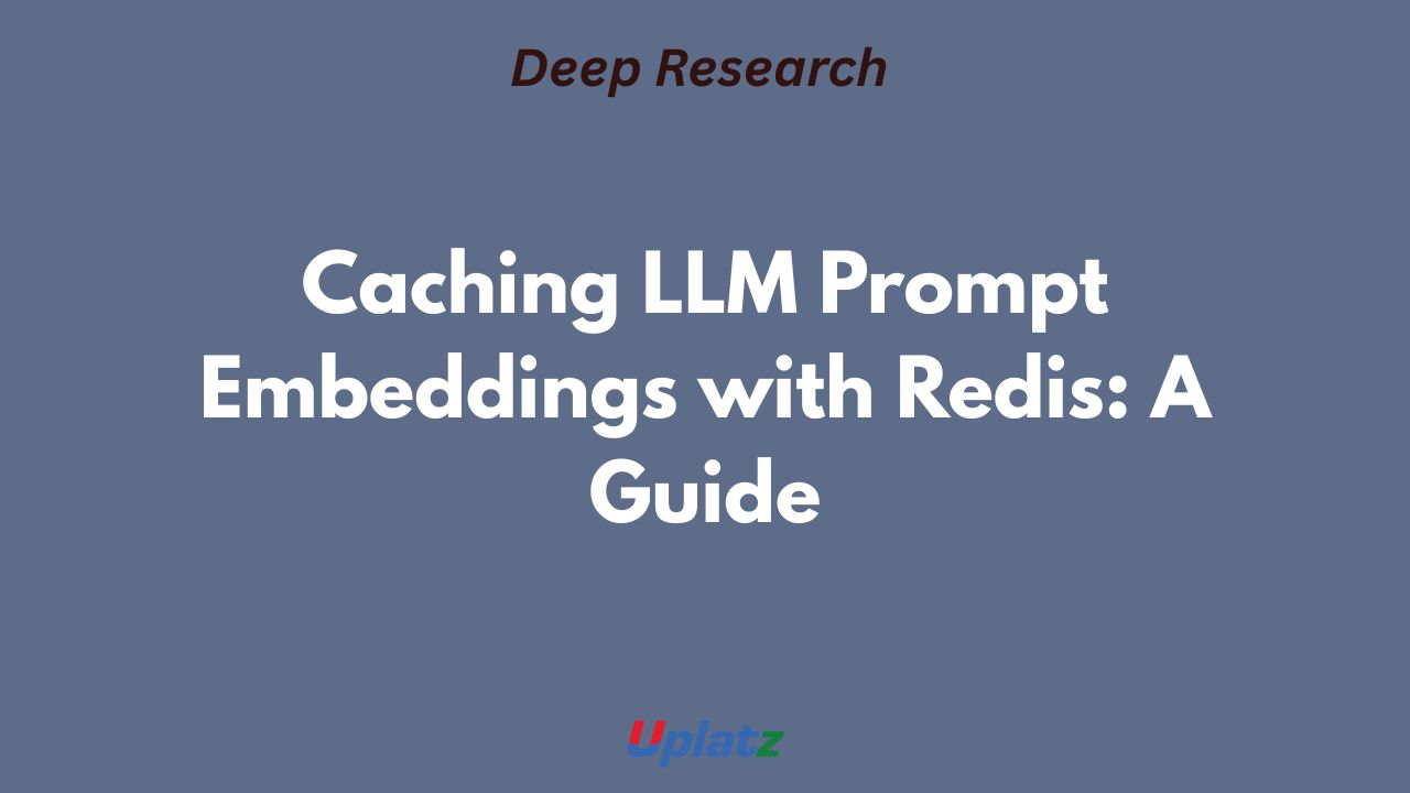 A Solutions Architect's Guide to Caching LLM Prompt Embeddings with ...