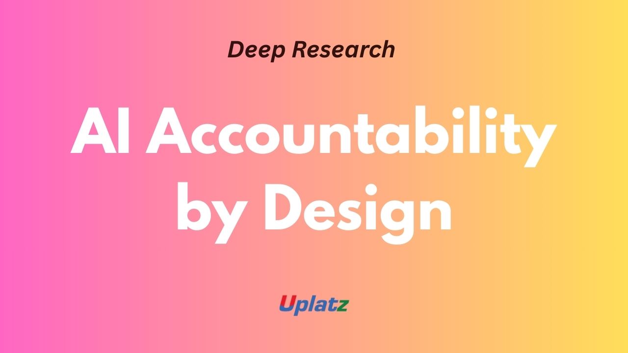 Audit or Autonomy? Designing AI for Accountability | Uplatz Blog