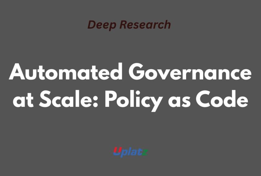 Scalable Governance Archives | Uplatz Blog