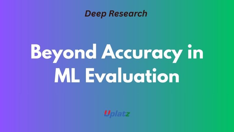 Beyond Accuracy: A Comprehensive Technical and Strategic Report on Machine Learning Model ...