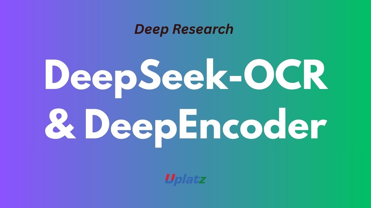 DeepSeek-OCR and the DeepEncoder: A Technical Analysis of Contexts Optical Compression | Uplatz Blog