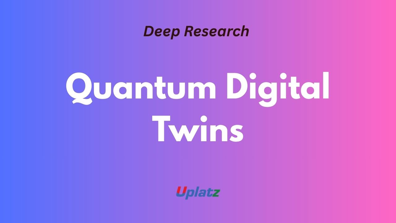 Quantum Digital Twins: A Strategic Analysis of Simulation at Atomic ...