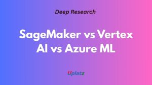 Strategic Analysis of End-to-End ML Platforms: SageMaker, Vertex AI ...