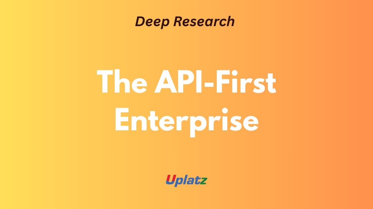 The API-First Enterprise: Architecting a Future Where Everything is a ...