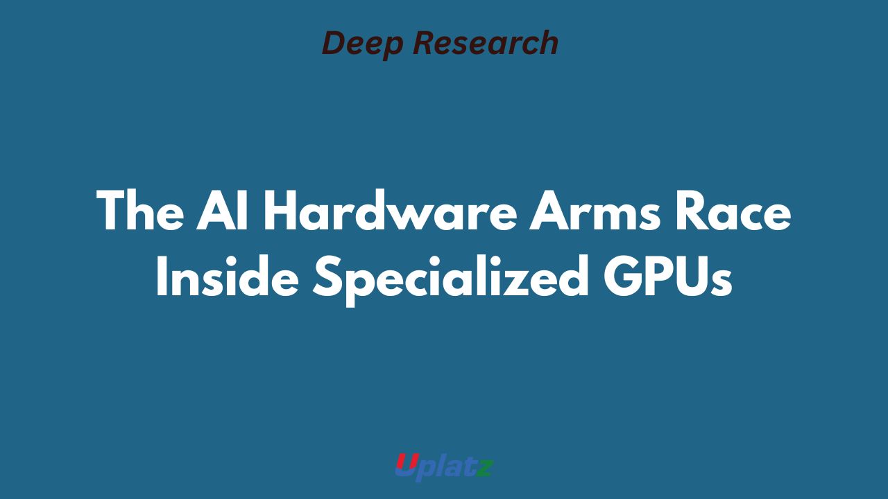 The Architectural Arms Race: An In-Depth Analysis of Specialized GPU Hardware for AI ...
