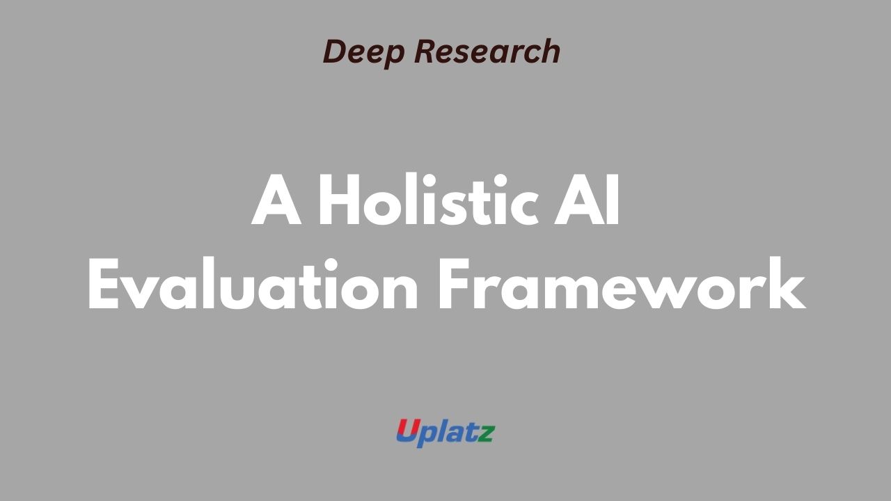 The Metrics of Intelligence: A Holistic Framework for Evaluating Modern ...