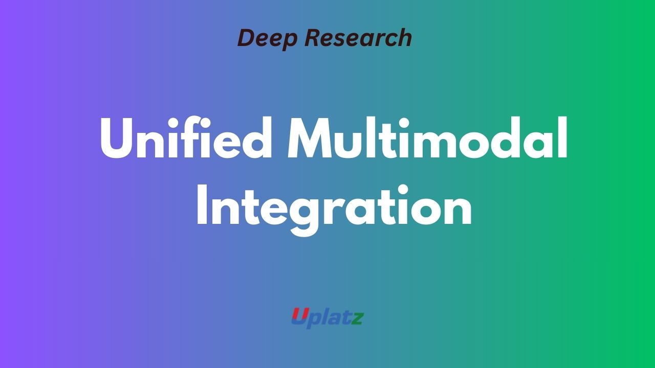 Unified Multimodal Integration: Architectures, Reasoning, and Cross ...